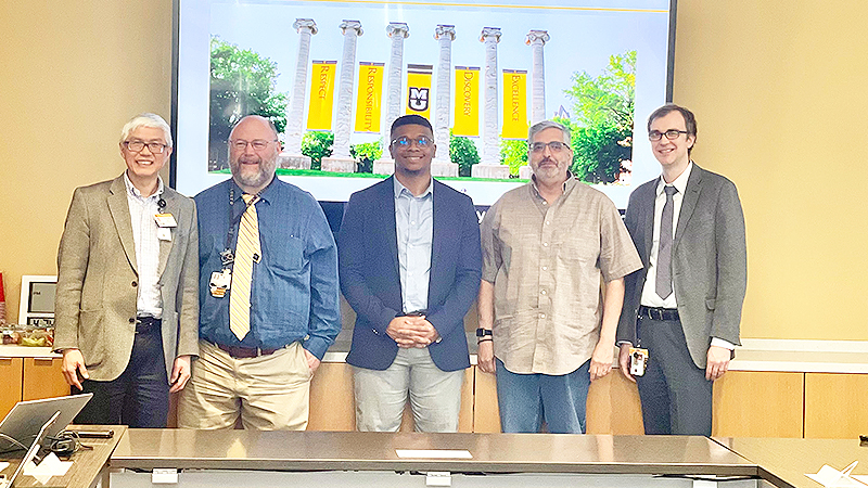 Marcus Jackson, Jr. defends PhD dissertation at School of Medicine - MU School of Medicine